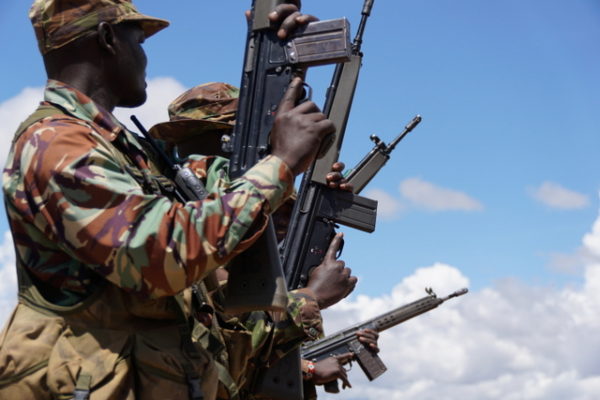 Live-fire contact drills | Save the Rhino